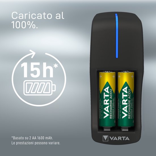 Varta - Varta Mini Charger 800 mAh Batterijlader | bol