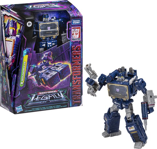 Hasbro Transformers Legacy Soundwave Speelfiguur | bol