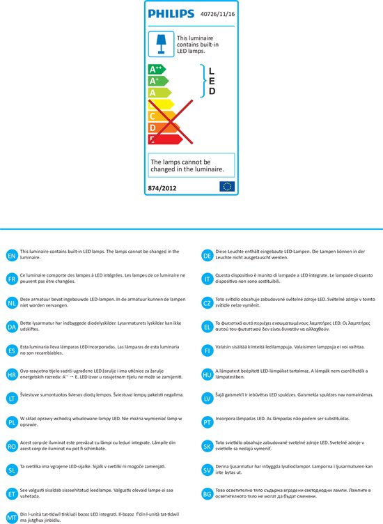 Philips InStyle Hanglamp 407261116 | bol