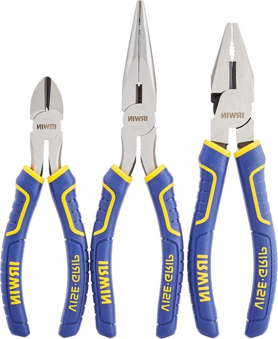 IRWIN Vise-Grip Pliers Set - 3-delig - ProTouch handvatten - 10505483 | bol