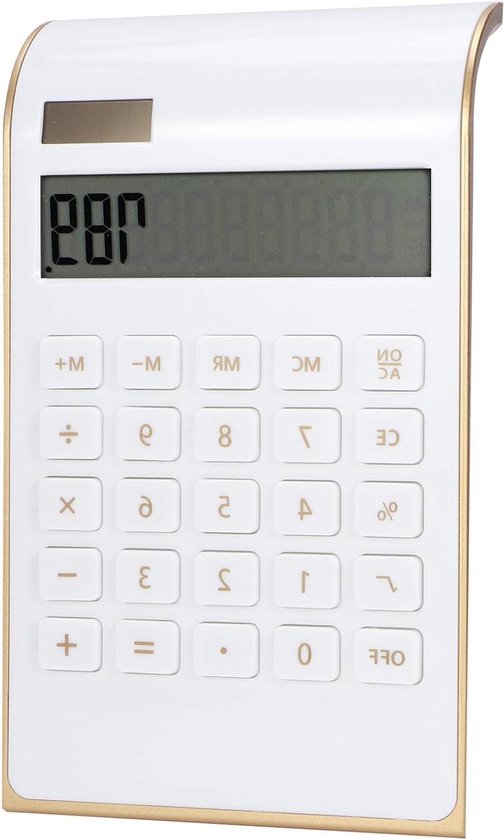 Draagbare rekenmachine - gemakkelijk te lezen - handig om mee te nemen - dubbele... | bol