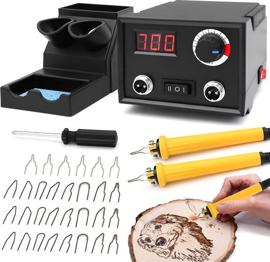 Houtbrander - Houtbrander Set - Pyrografie - Pyrografie houtbrander ...