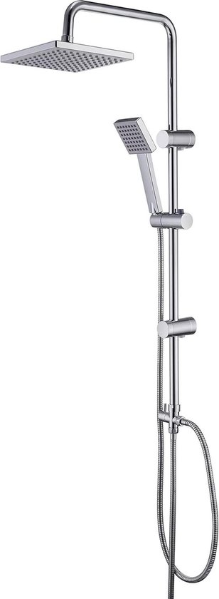 Regendouche Douchesysteem - Roestvrij Staal - Douchekolom Hoogte ...
