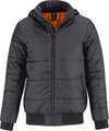 B&C Superhood / Men CGJM940 - Dark Grey / Neon Orange - S | bol