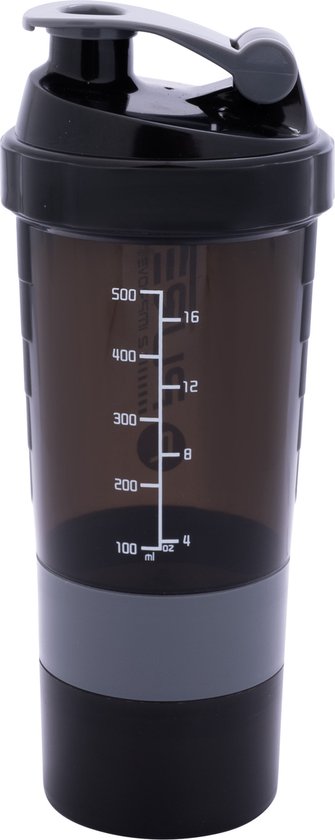 Pure2Improve Shaker - 500 ML - Zwart | bol