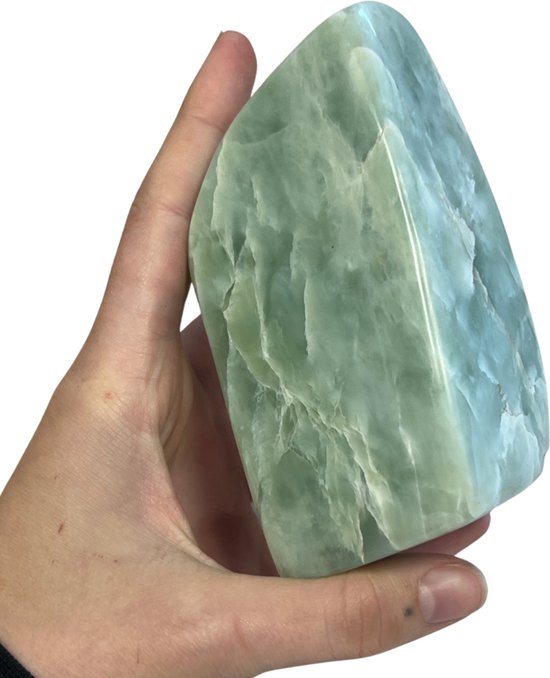 Jade serpentijn edelsteen sculptuur nr.32 | bol
