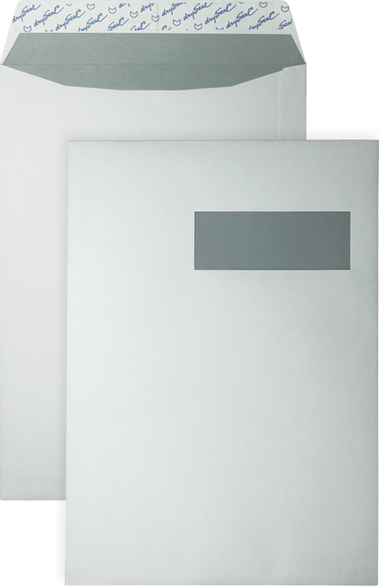 EA4 Enveloppen - Akte envelop - Venster rechts - 220 x 312 mm - 25 ...