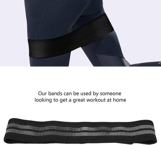 Weerstandsbanden Booty Band Pilates Flexbands Heup Glute Thuis Fitness ...