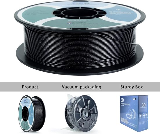 Glitter Filament 1.75mm 3D Printer Filament - Diamant Serie - 1KG (2 ...