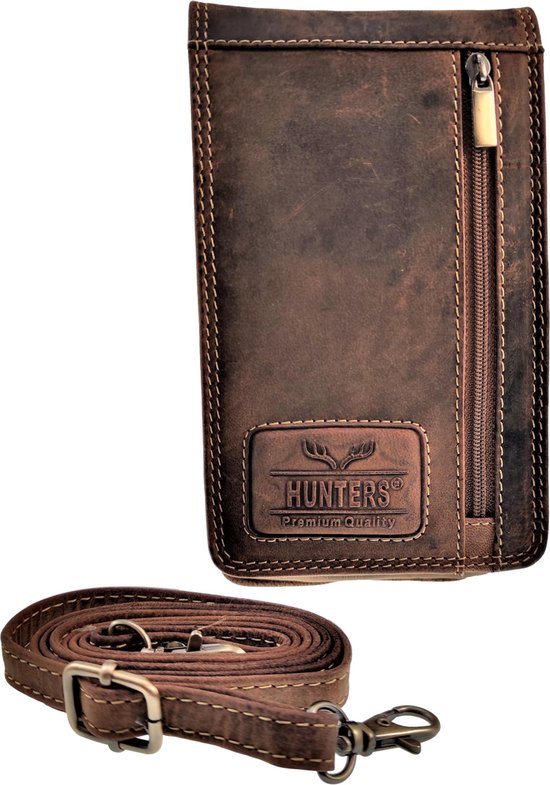 Hunters Telefoontasje Unisex - RFID-Bescherming - Riemtasje ...