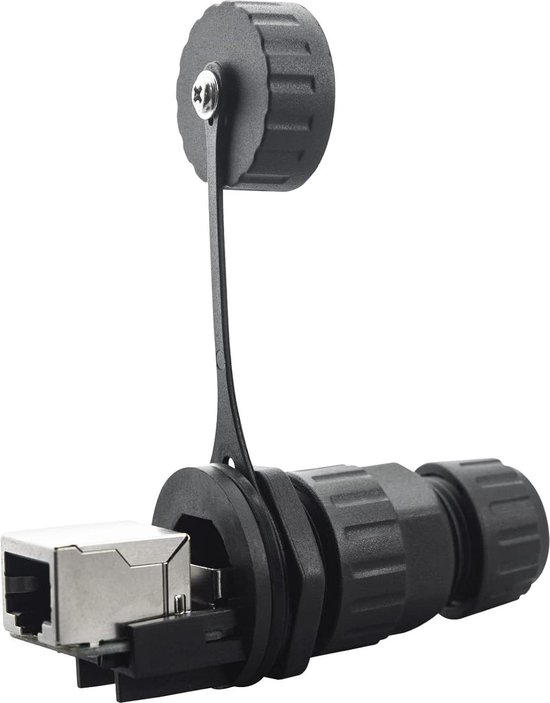 Waterdichte IP68 RJ45-stekker - Ethernet-koppelingsbus naar bus ...