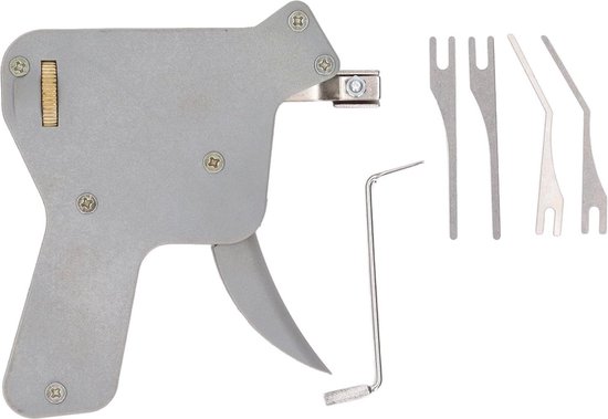 Lockpick set voor messing hangsloten - 6-delige Lockpicking Set voor ...