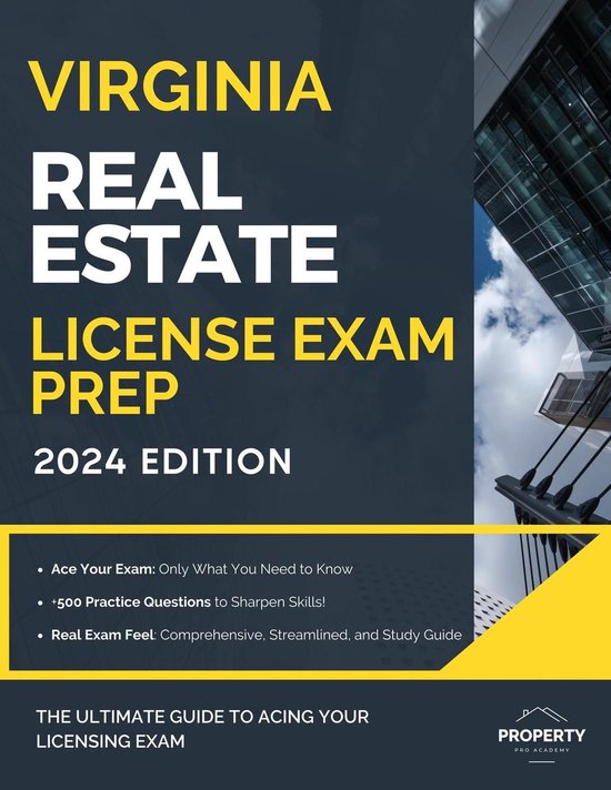 Virginia Real Estate License Exam Prep (ebook), Alexander Walters ...