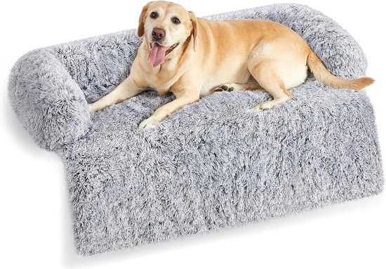Hondenbed - Hondenmand- Groot Hondenbed - Pluche - Schuimrubberen ...