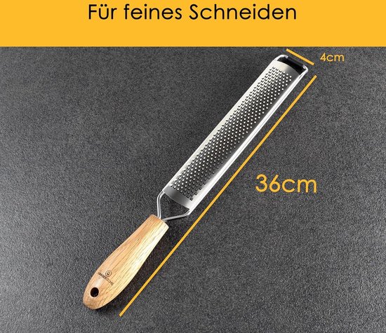 Keukenrasp set van 304 roestvrij staal - Hoogwaardige kaasrasp ...