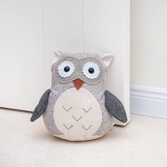 Leuke deurstopper, decoratieve deurstopper voor huis en kantoor, uil ...