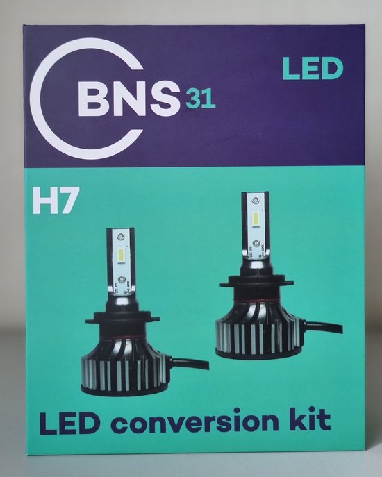 LED H7 conversion kit - Voor 12 en 24V - 26W - 6000K -5453067 - H7 ...