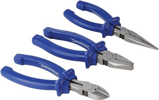 Tangen Set 3-delig - 160 mm - Silverline 427610 | bol