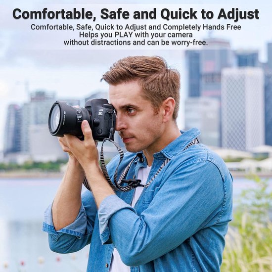 Camera schouderriem DSLR SLR nekband quick release- comfortabel en ...