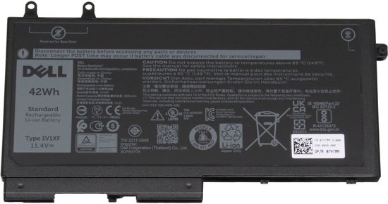 Dell XV8CJ Batterij - 42Wh - (3 cellen) | bol