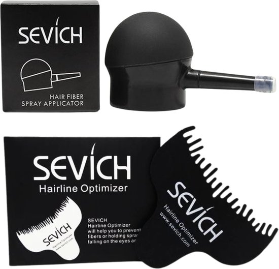 Sevich Fiber Applicator + Sevich Hairline Optimizer | bol