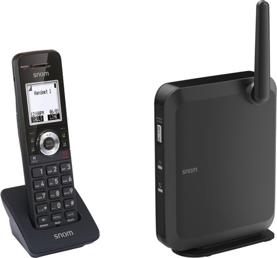 Snom 110 SC DECT Bundle DECT-telefoon Nummerherkenning Zwart | bol