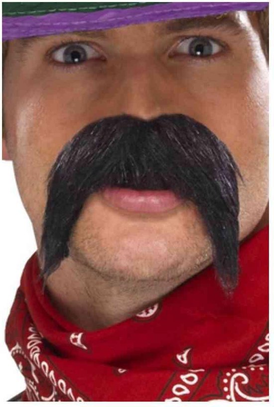 Dressing Up & Costumes | Costumes - Western - Big And Bushy Gringo Tash ...