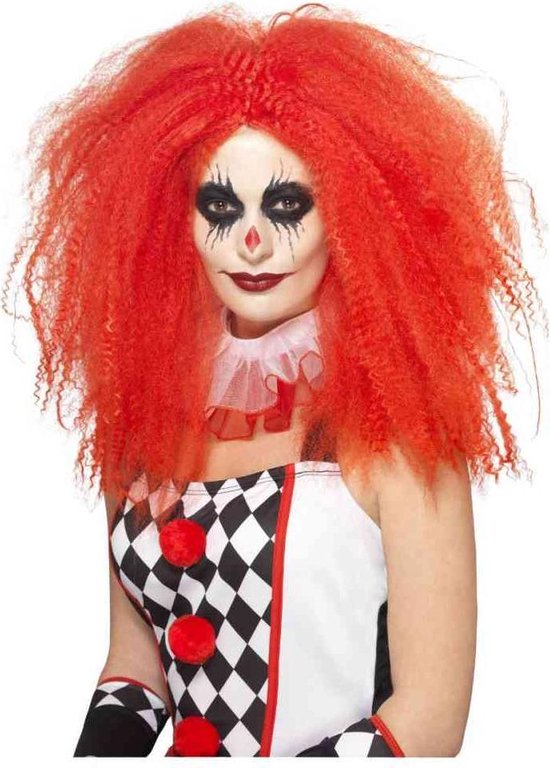 Perruque Smiffys Clown Rouge | bol