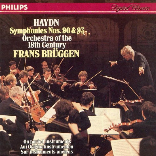 Haydn: Symphonies Nos. 90 & 93, Orchestra Of The Eighteenth Century | CD (album) | Muziek | bol