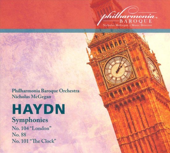 Haydn: Symphonies Nos. 88, 101 & 104, Nicholas McGegan | CD (album) | Muziek | bol.com