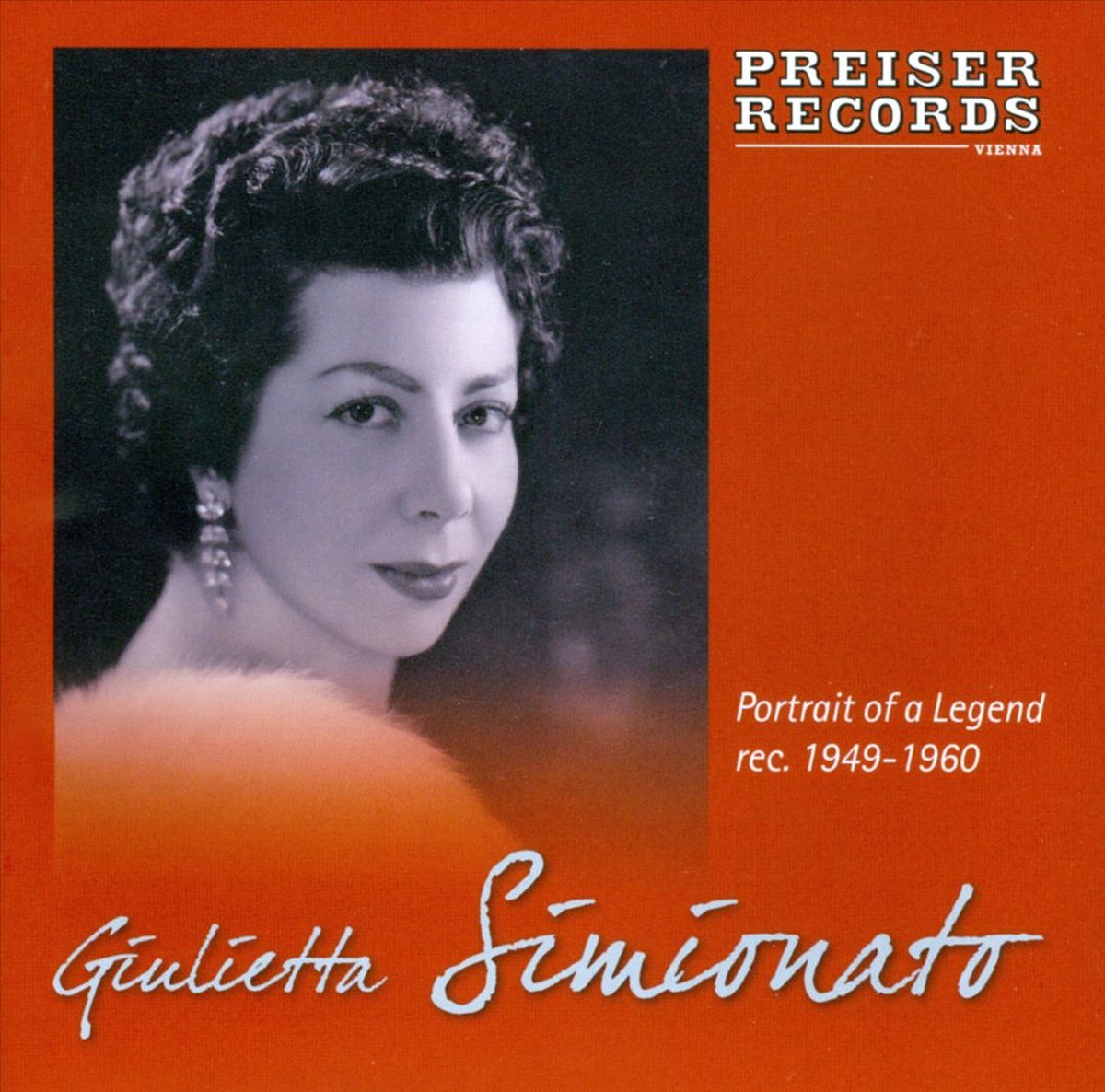 Giulietta Simionato - Portrait Of A Legend Aufnahmen 19 (CD), Mascagni ...