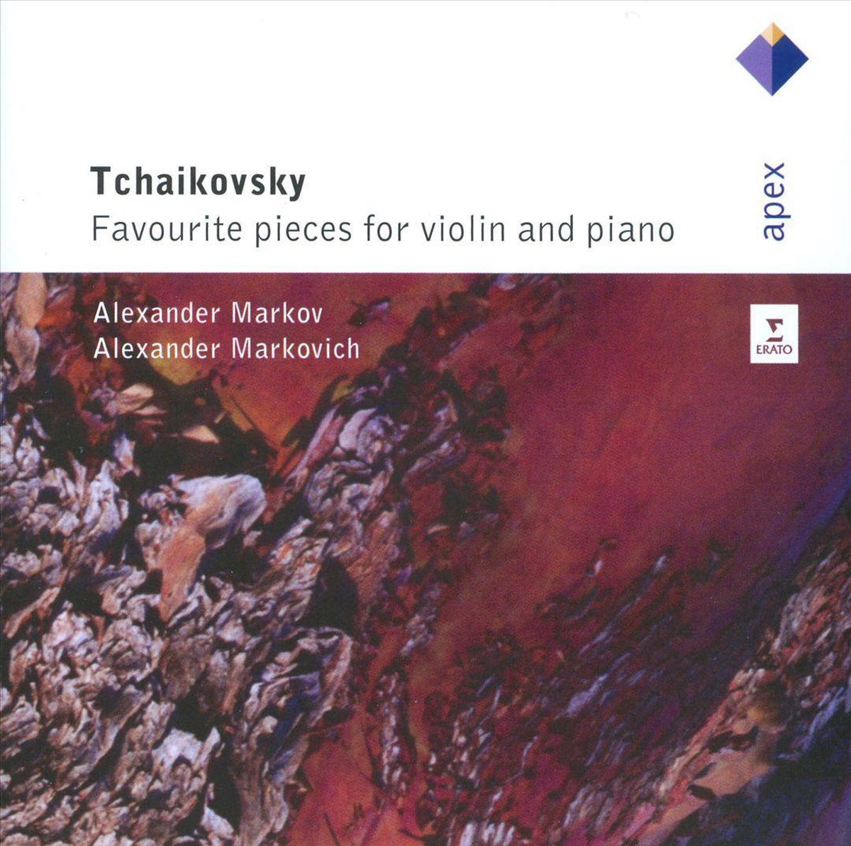 Tchaikovsky: Works for violin and piano, Alexander Markov | CD (album ...