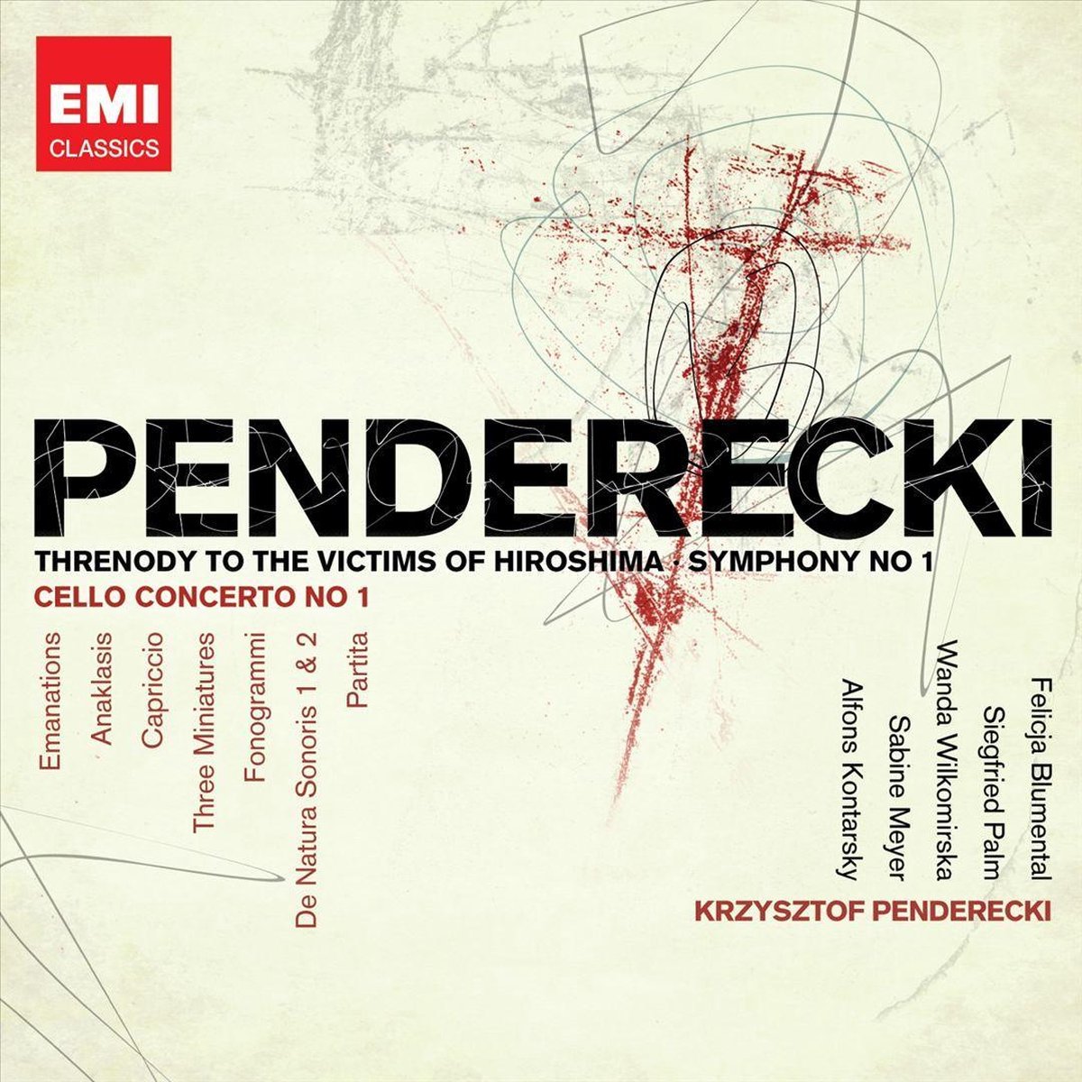 Penderecki: Threnody To Victims Of Hiroshima, Krzysztof Penderecki | CD ...