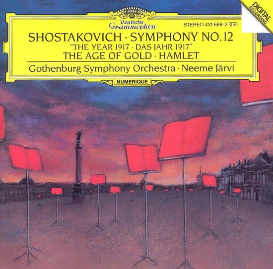 Shostakovich: Symphony No. 12 "The Year 1917"; The Age of Gold; Hamlet, Neeme Järvi |... | bol.com