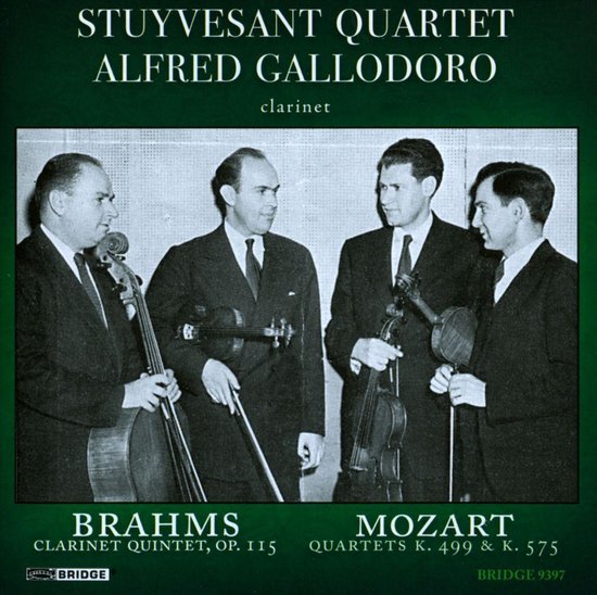 Brahms: Clarinet Quintet - Mozart:, Alfred Gallodoro | Muziek | bol