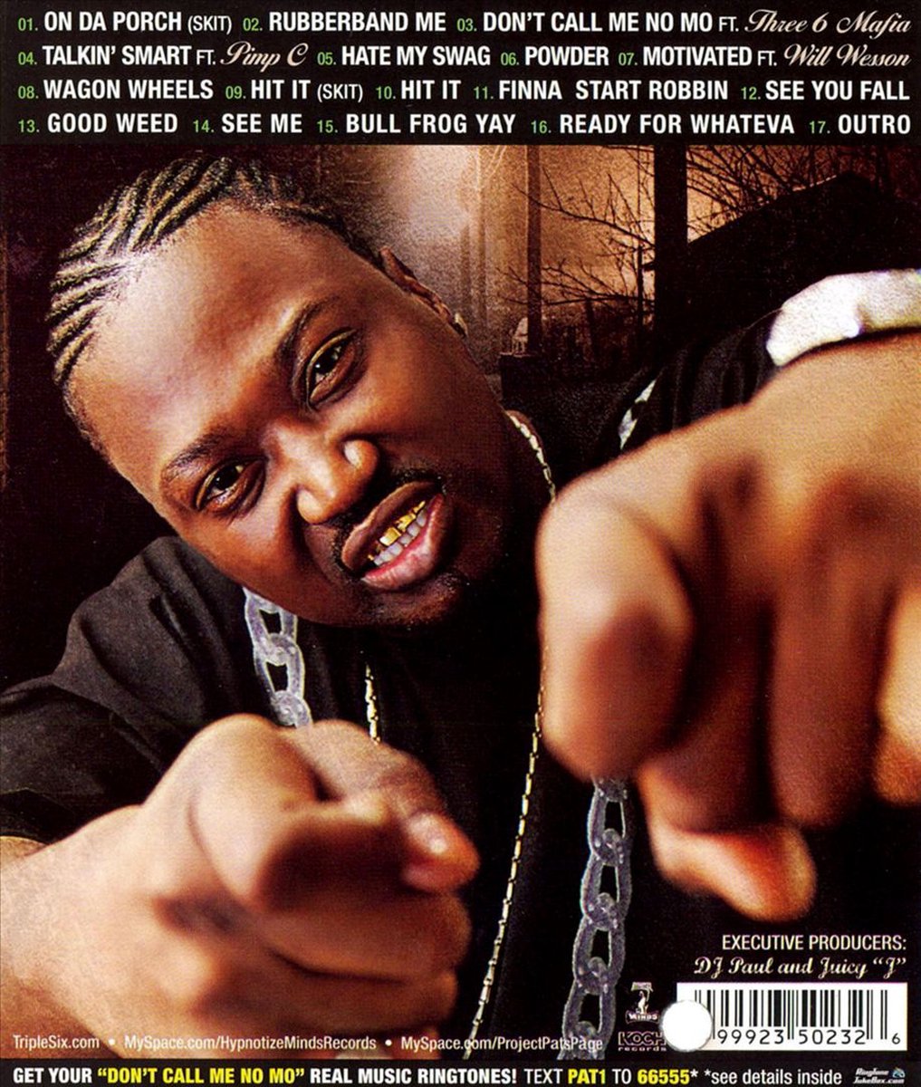 Project Pat, Project Pat | CD (album) | Muziek | bol