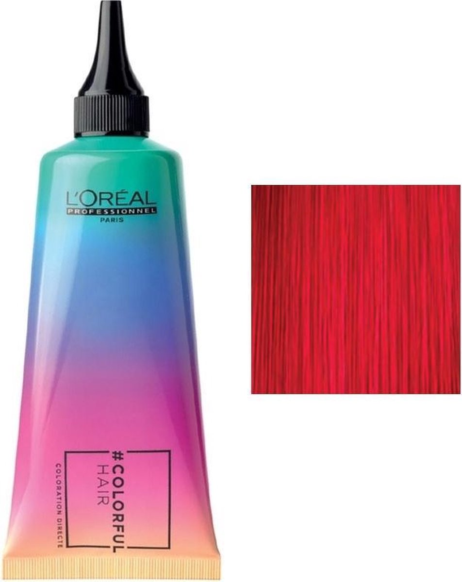 L'Oréal - Colorful Hair - Red - 90 ml | bol.com