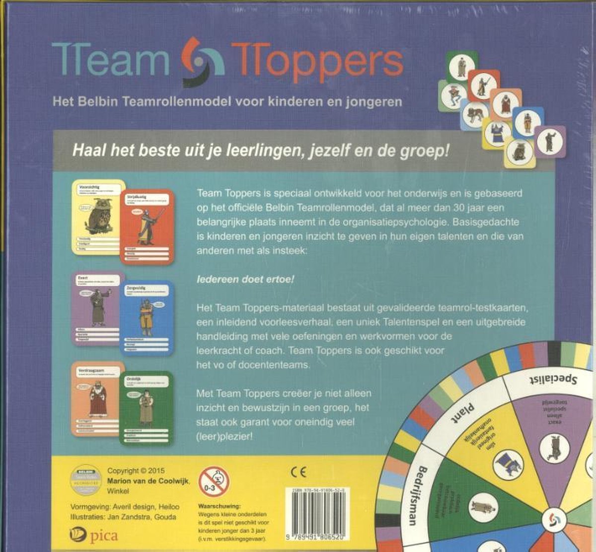 Team toppers | 9789491806520 | Marion van de Coolwijk | Boeken | bol