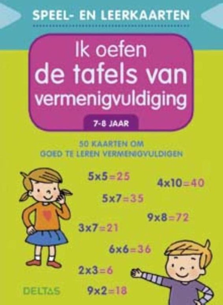 Ik oefen de tafels van vermenigvuldiging 7-8 jaar | Games | bol