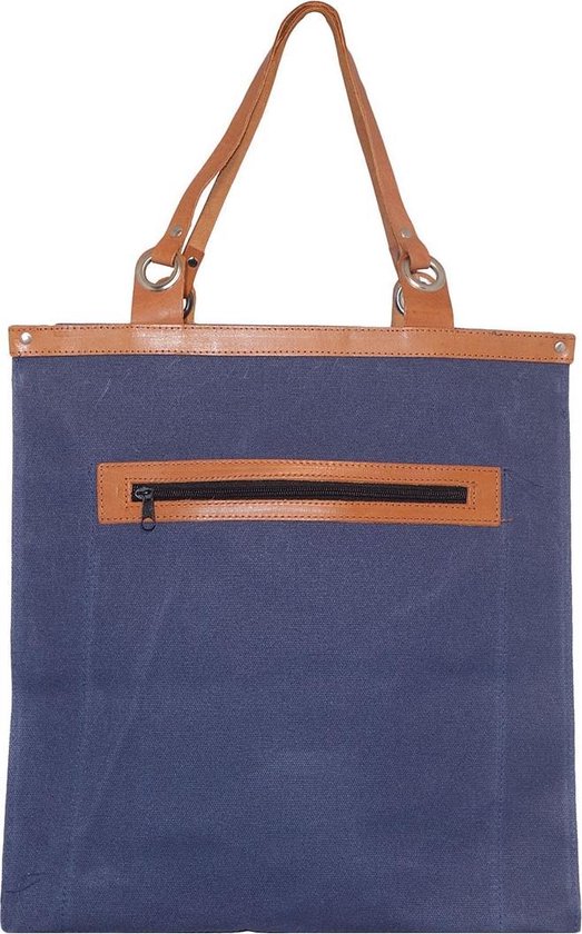 Piace Molto - Canvas boodschappentas - Shopper - Zwart | bol.com
