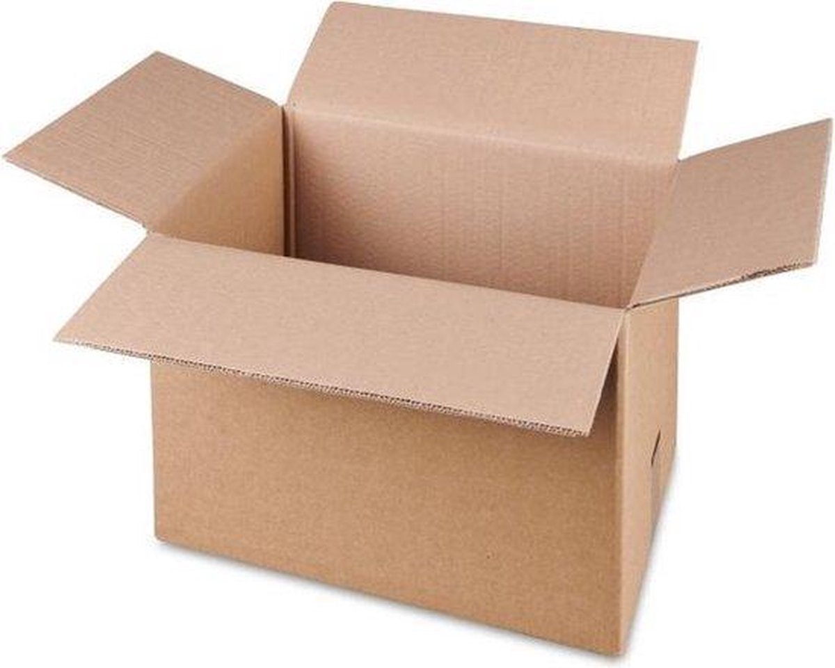 bol.com | Verzenddoos Karton - Kartonnen Doos 160x160x90mm - 25 stuks
