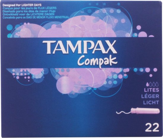 Light Tampon Compak Tampax (22 uds) | bol.com
