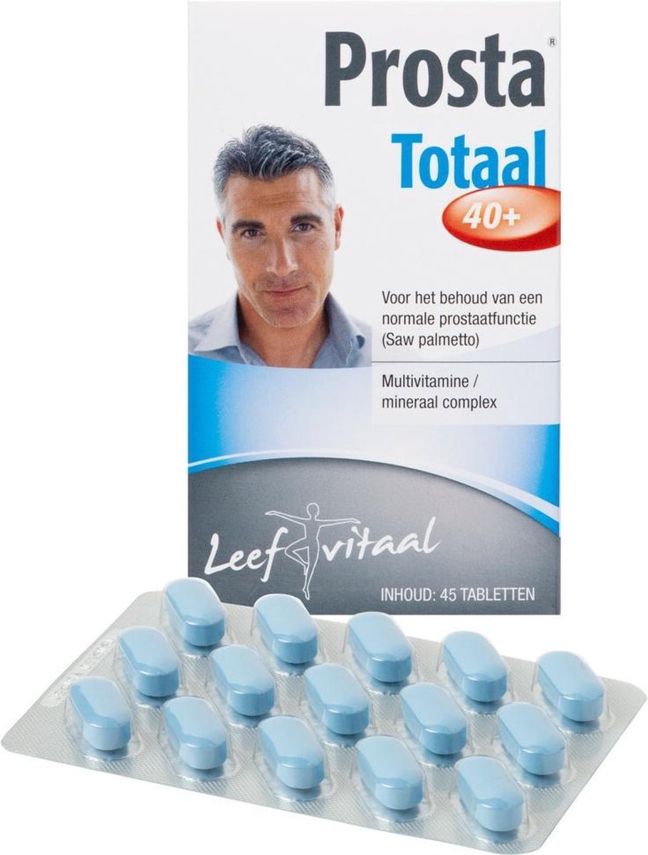 Leefvitaal Prosta Totaal - 45 tabletten - Voedingssupplement | bol