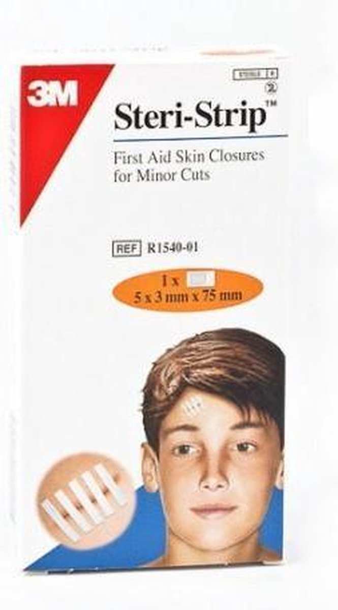 Steri Strip Skin Suture Strips 75mm X 3mm | bol.com