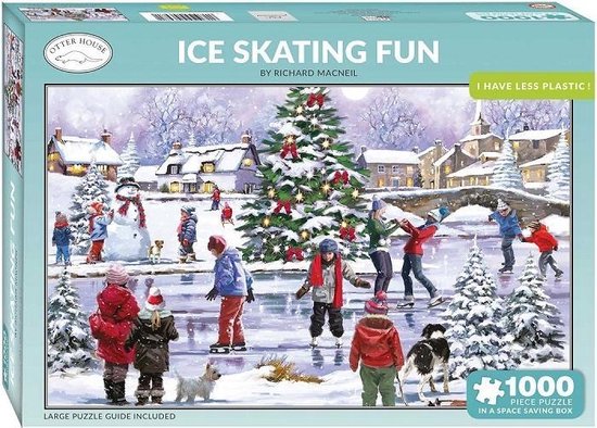 Ice Skating Fun Puzzel 1000 Stukjes | bol.com