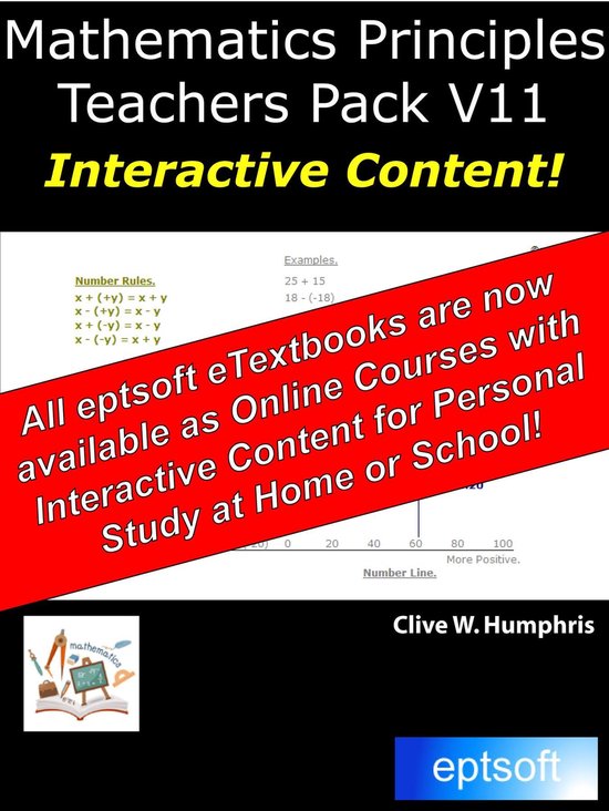 Mathematics Principles Teachers Pack V11 (ebook), Clive W. Humphris ...