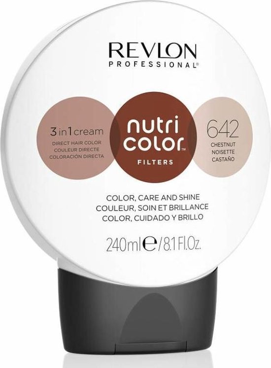 Revlon - Nutri Color - 240 ml - 642 Chestnut | bol