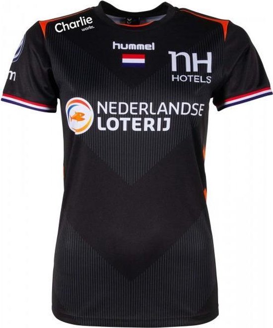 NL Handbalteam Shirt Unisex - Zwart - maat L | bol