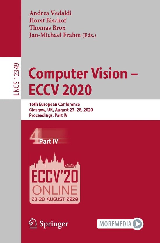 Lecture Notes in Computer Science 12349 - Computer Vision – ECCV 2020 ...