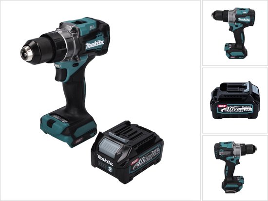 Makita DF 001 GD1 Accuboormachine 40 V max. 140 Nm XGT Brushless + 1x ...